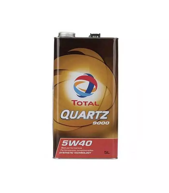 روغن موتور توتال مدل QUARTZ 9000 10W40 5L- قیمت خرید توتال| یدک لند